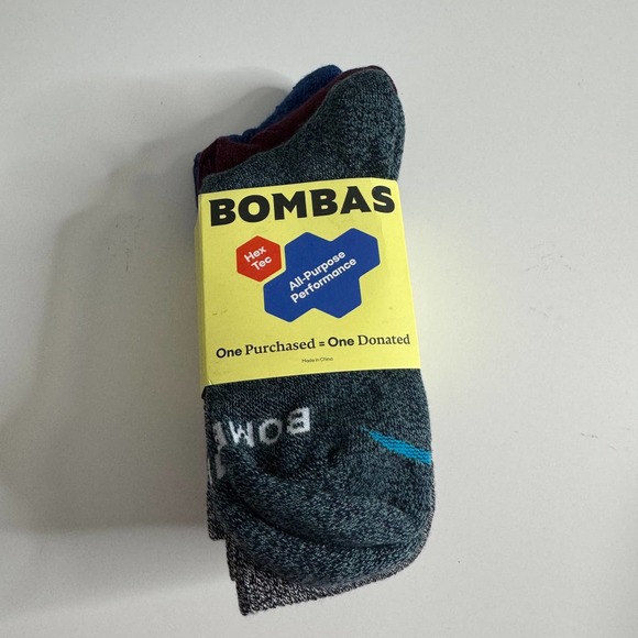 Bombas | Underwear & Socks | Nwt Bombas Mens Hex Tec All Purpose Performance Midweight Medium ...
